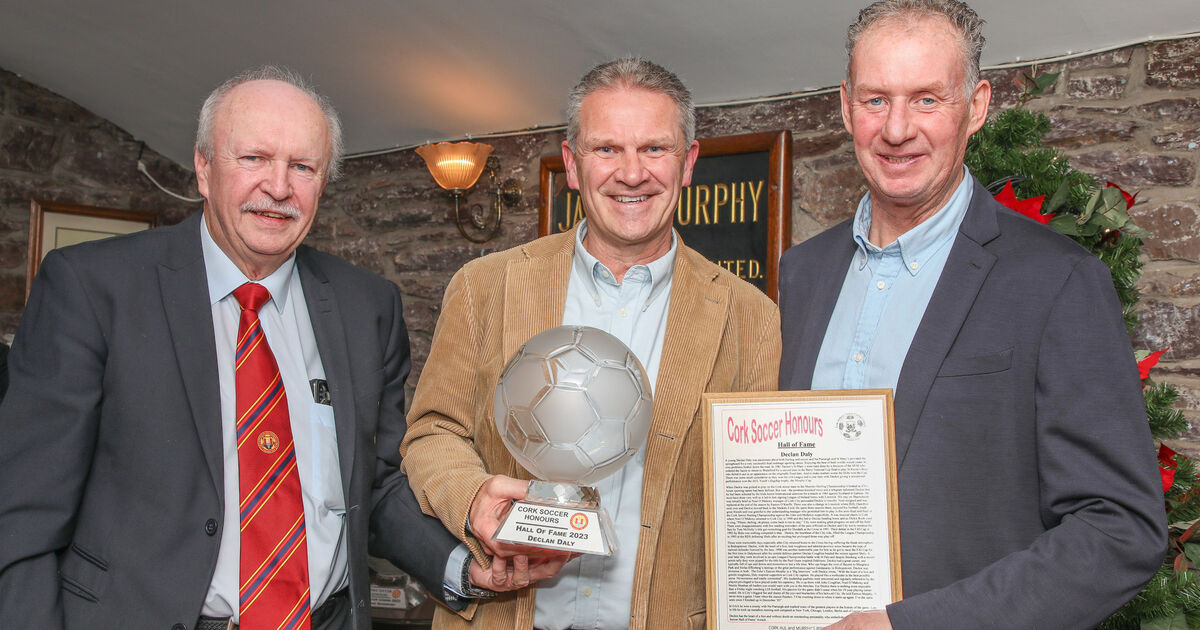 Declan Daly is a latest inductee into the Cork AUL Hall of Fame