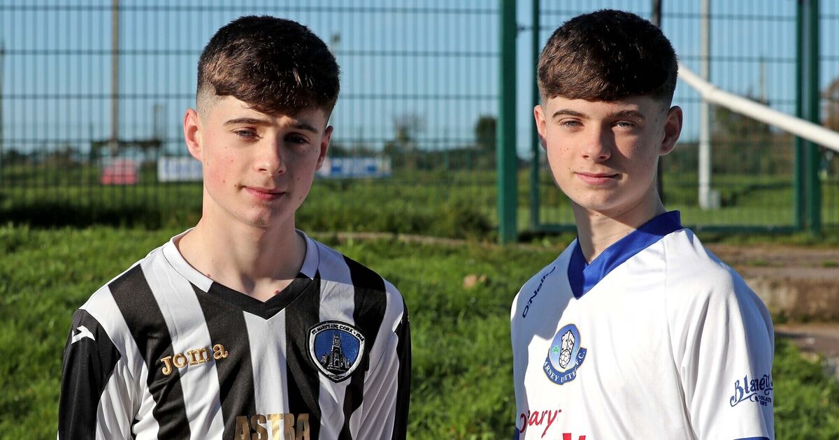 Doherty twins Craig and Dylan reunited at Castleview