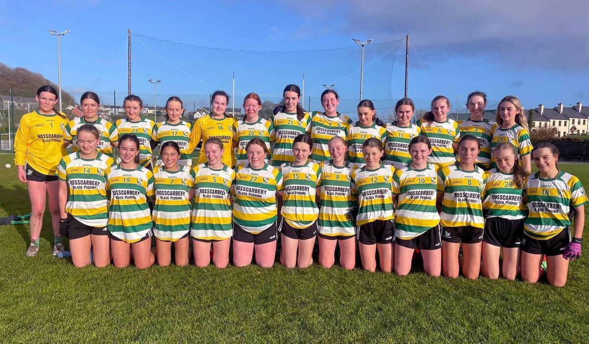 Rosscarbery ladies football club is on the rise