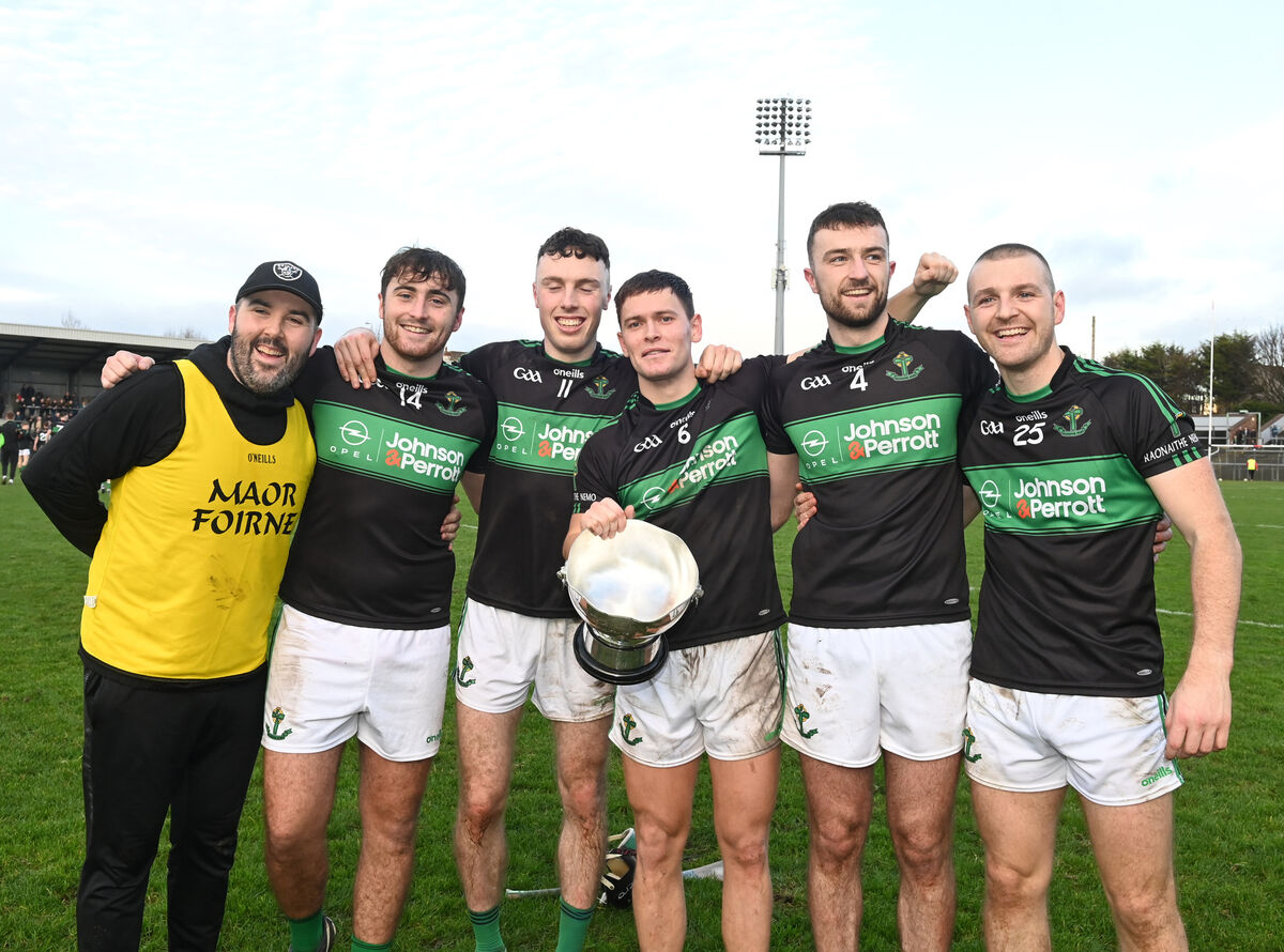 Sean Hayes pays tribute to Nemo hurlers after super win over Harbour Rovers
