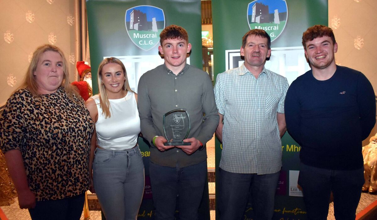 Matthew Bradley is the latest Muskerry GAA Award winner