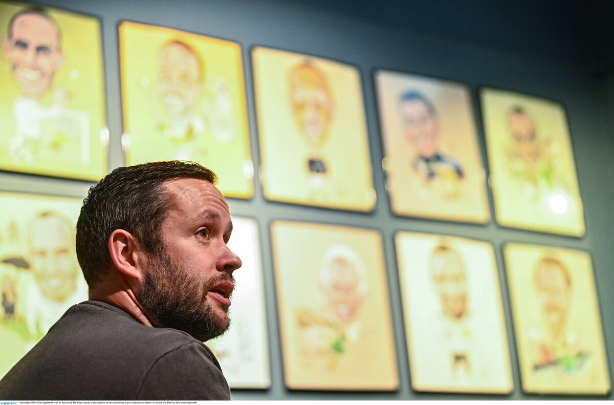 New Cork City manager Tim Clancy outlines his plans for next season