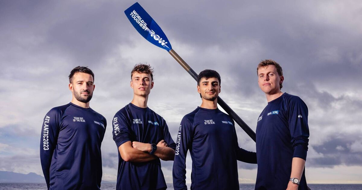 Irish duo part of team that has set off on trek to row the Atlantic Ocean