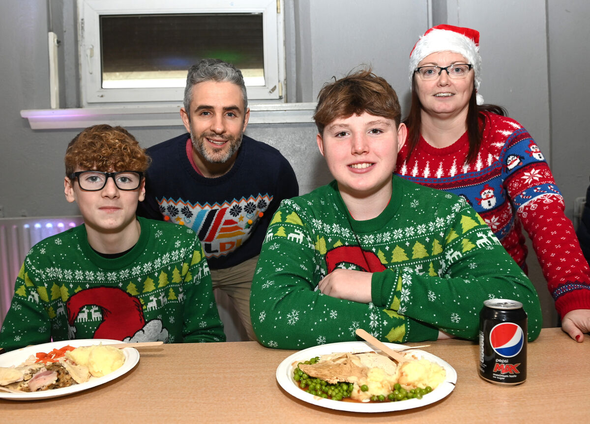 Pictures: Festive feast sees 720 students at Cork school tuck into ...
