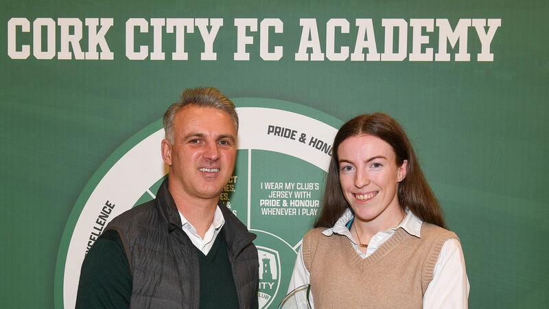 Cork City honour best players of 2023 at awards