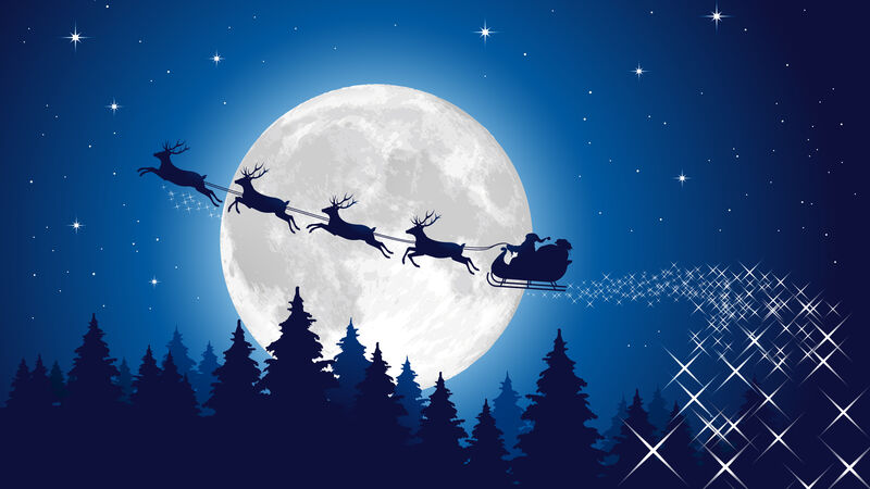Watch: Santa given special permission to cross into Irish airspace tonight
