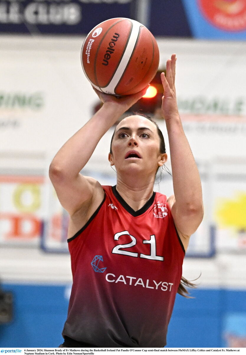 Shannon Brady has developed into a key player with Fr Mathew's