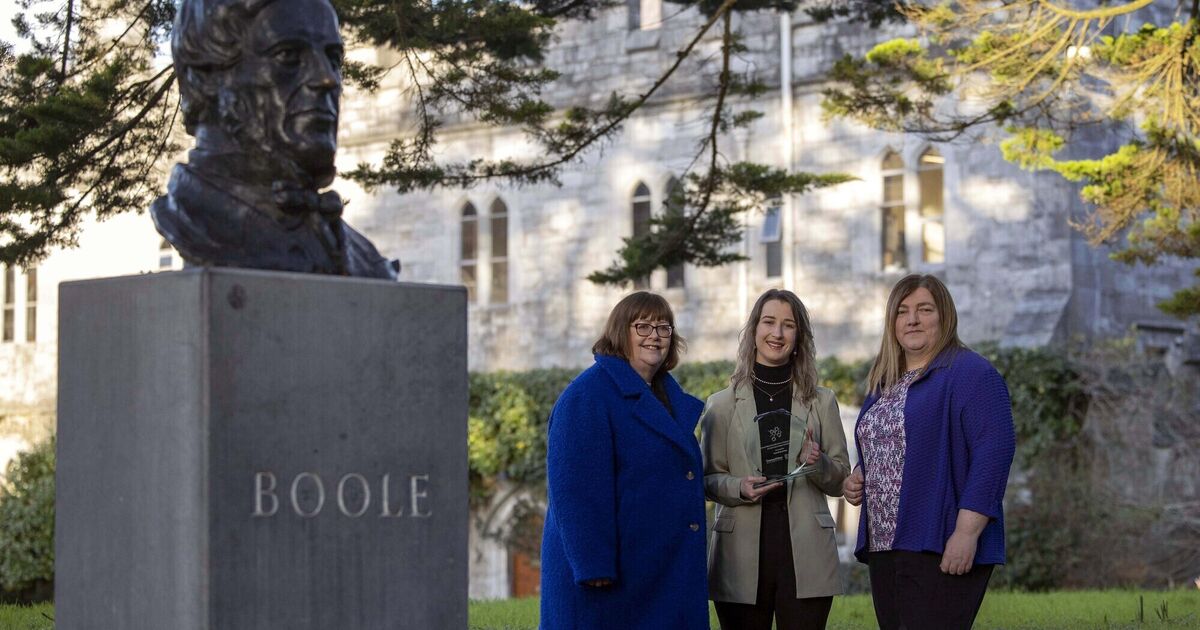 UCC student awarded prize for her organic chemistry results