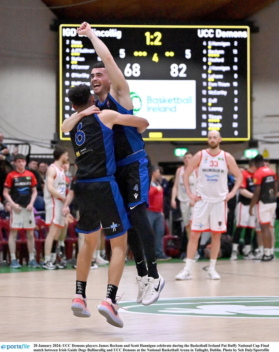 UCC Demons show their true class and character to win an incredible cup ...