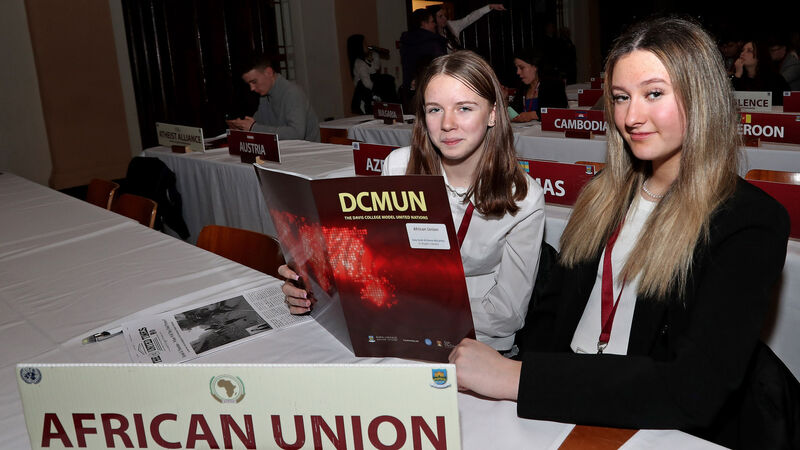 Pictures: Young delegates gather in Cork for Model United Nations ...
