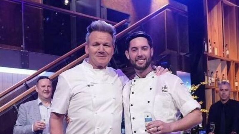 Cork chef Ryan conquers Gordon Ramsay's Hell's Kitchen