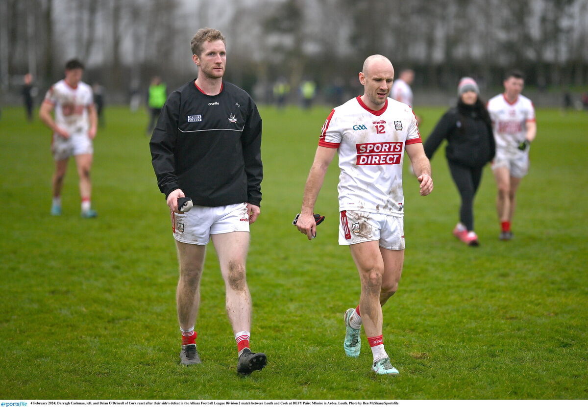 Talking points from Cork footballers' loss to Louth in Ardee