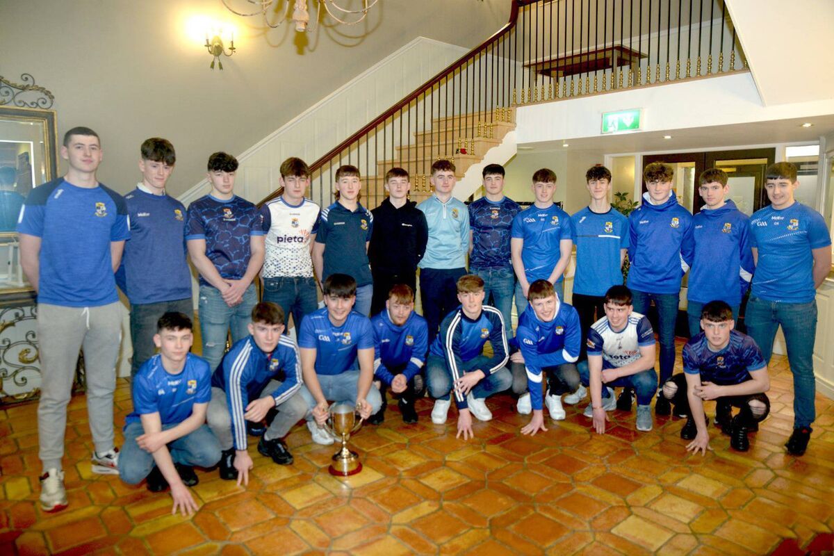 Aghinagh celebrate stunning 2023 season for the underage section