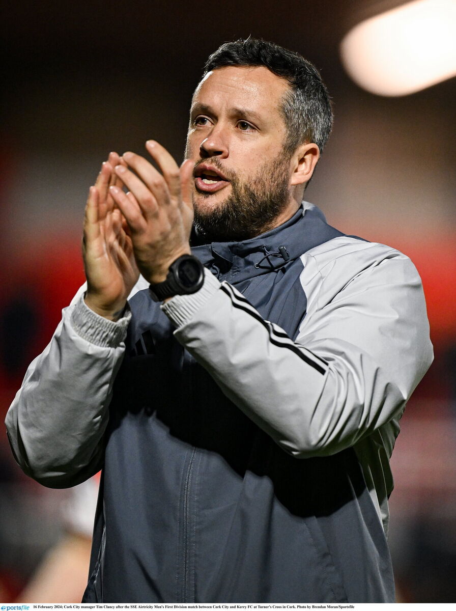 Finn Harps away is first test for Cork City's new young side