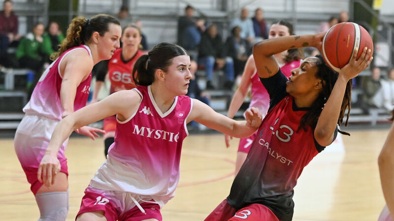 Ariel Johnson on top form for Fr Mathew's with 46 points