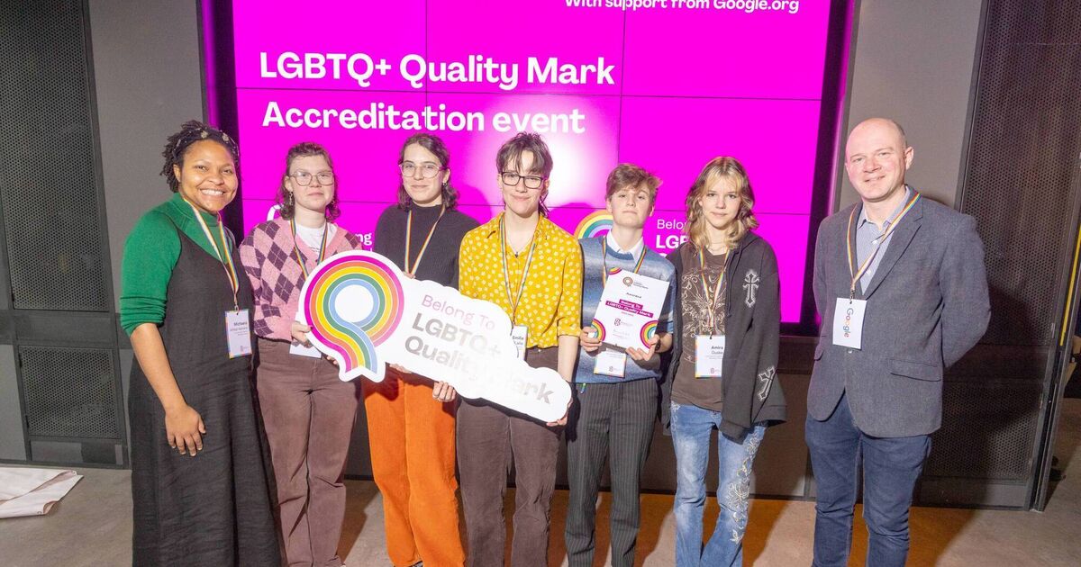 Seven Cork schools awarded quality mark for LGBTQ+ inclusion