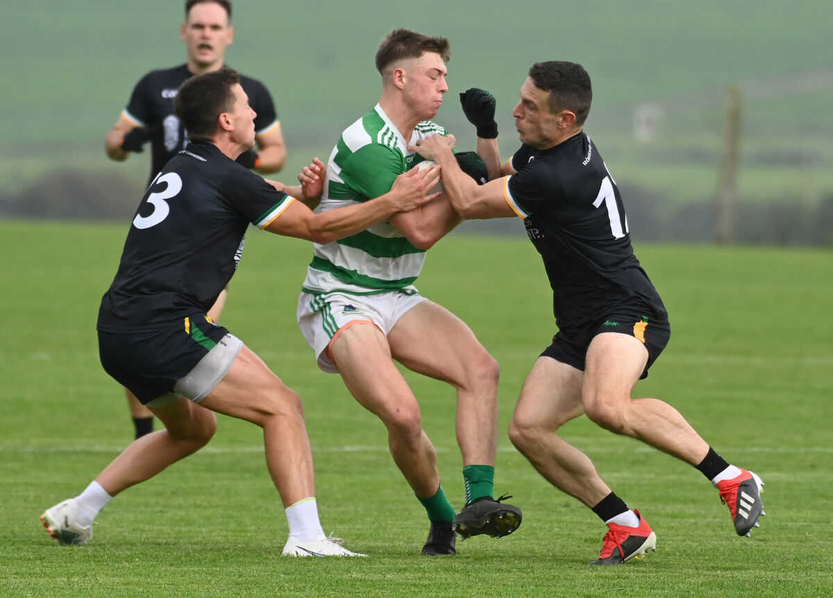 Carbery Rangers' boss Seamus Hayes looks upwards after progressive 2023 ...