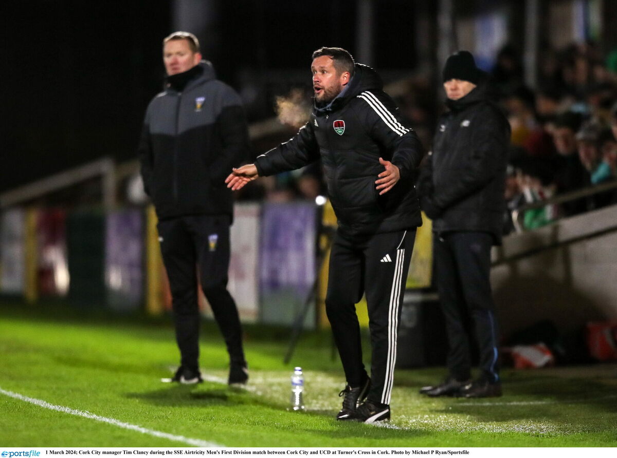 Tim Clancy impressed Cork City claimed UCD win despite poor performance