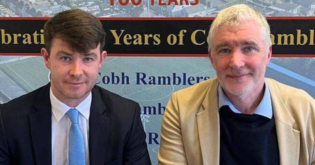 Paul Deasy enjoying new role with Cobh Ramblers