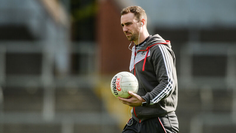 Ken O'Halloran moving Ballinora footballers forward