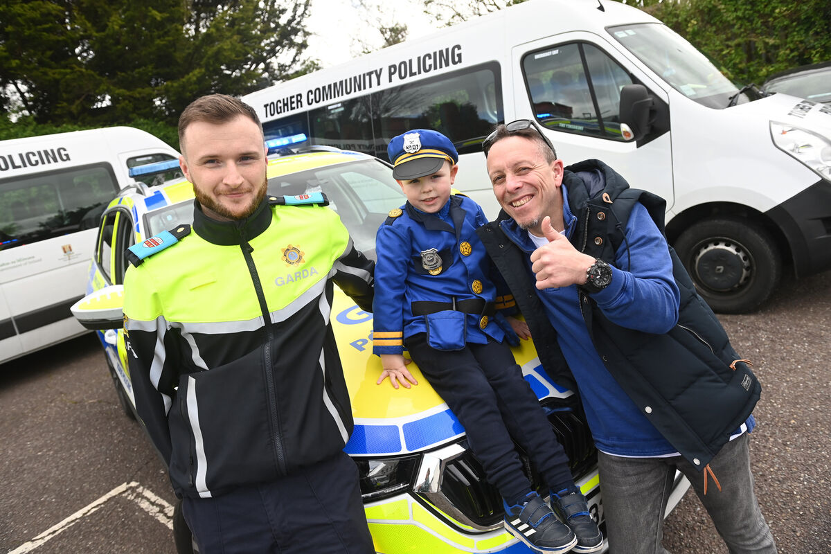 Pictures: 'Junior gardaí' out in force for Togher Garda Station open day