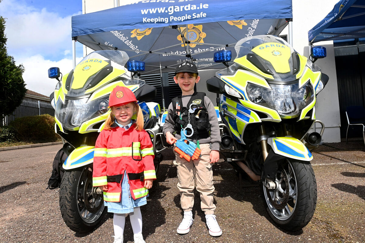 Pictures: 'Junior gardaí' out in force for Togher Garda Station open day