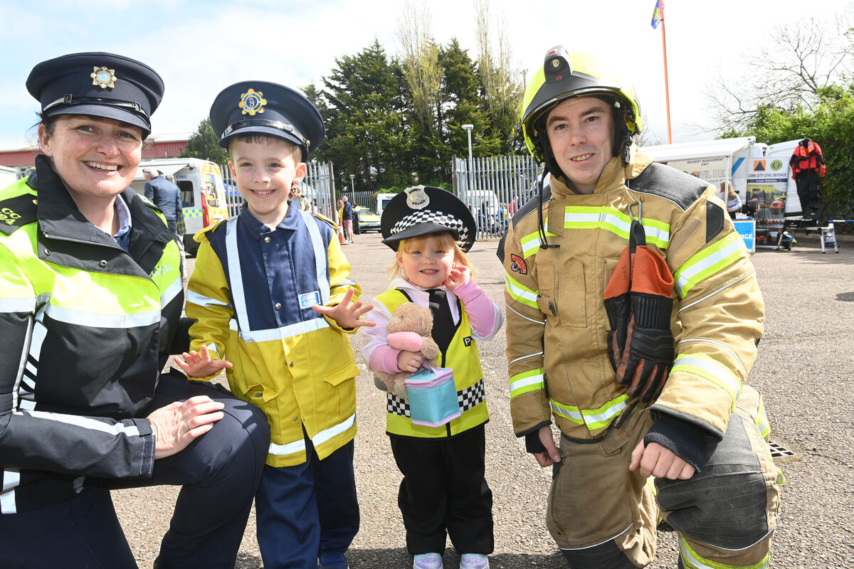 Pictures: 'Junior gardaí' out in force for Togher Garda Station open day