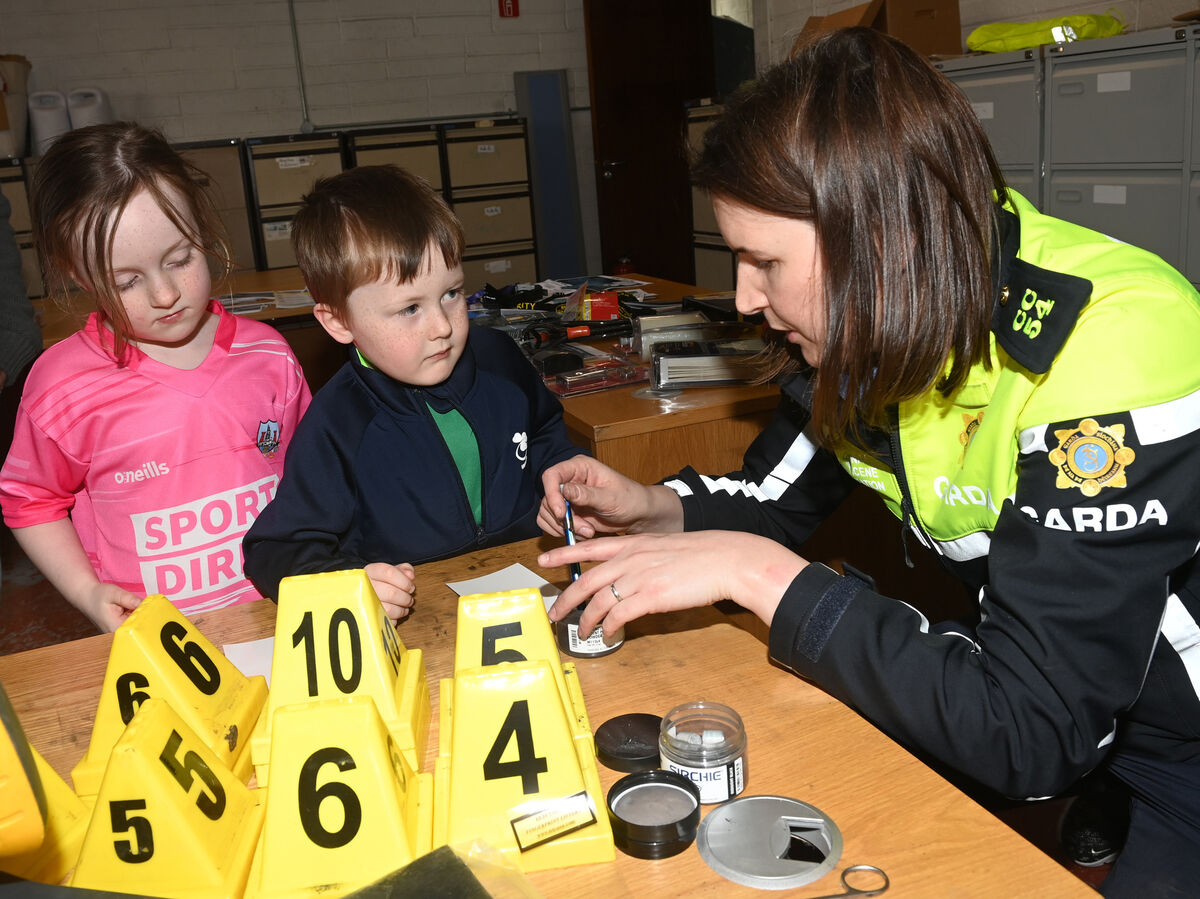 Pictures: 'Junior gardaí' out in force for Togher Garda Station open day