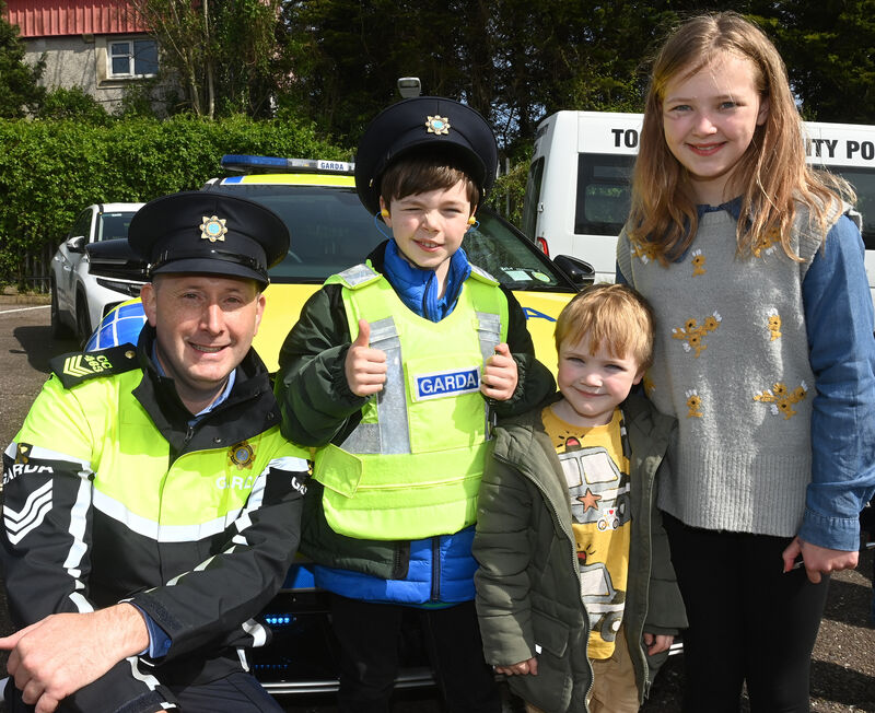 Pictures: 'Junior gardaí' out in force for Togher Garda Station open day