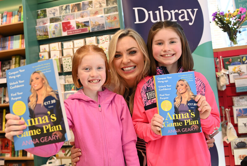 Pictures: Anna Geary unveils her new ‘Game Plan’