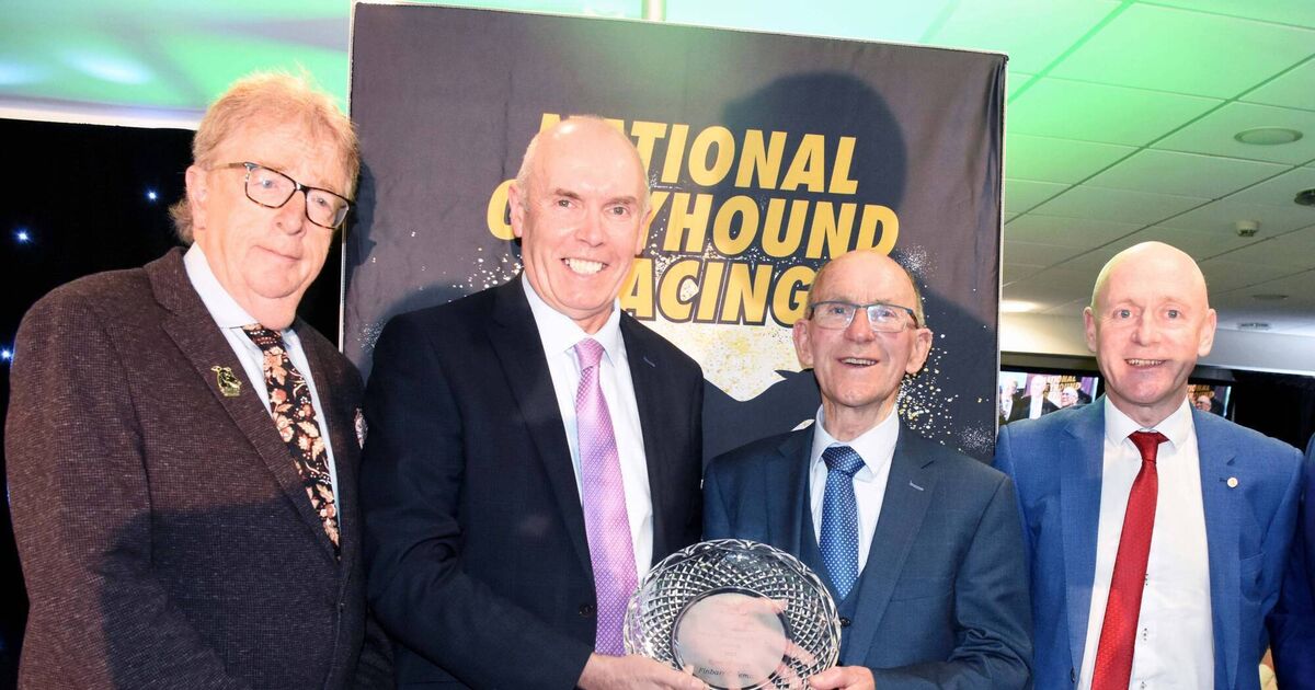 Youghal man Finbarr Coleman honoured at the National Greyhound Awards ...