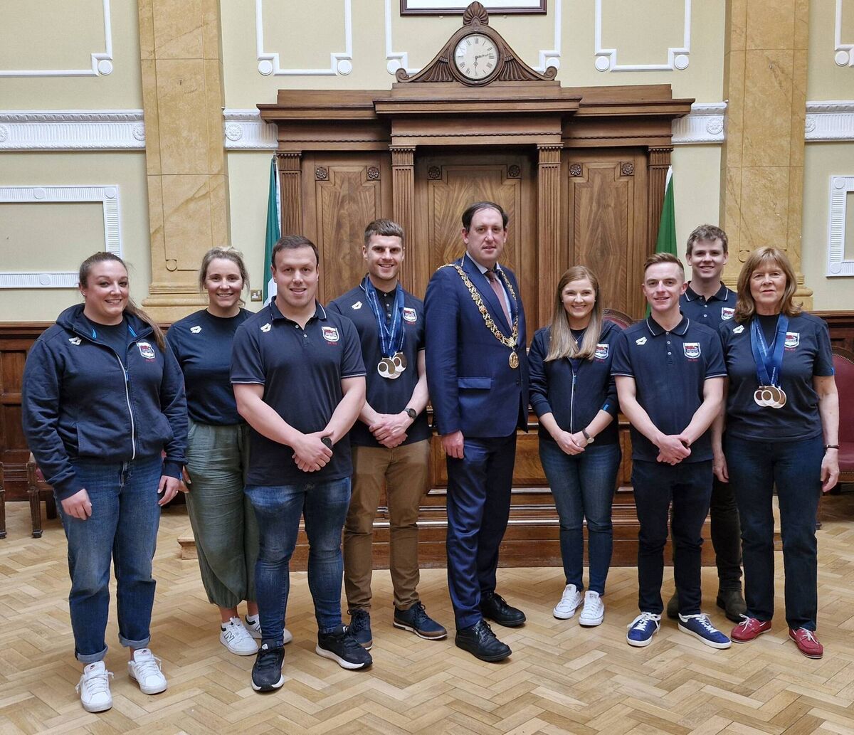 Cork Masters Swimming Club honoured by the Lord Mayor for their ...