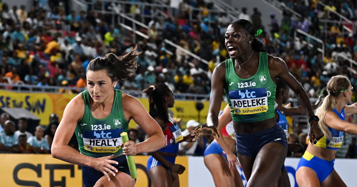 Phil Healy plays her part as the Irish 4 x 400 relay team qualify for ...