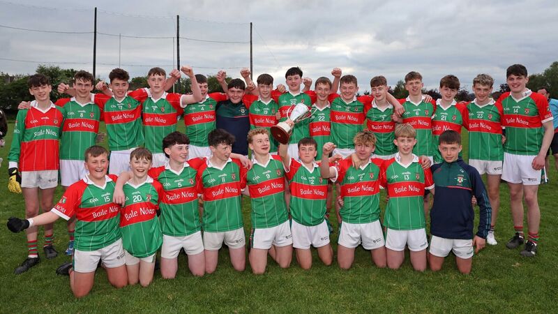 Late goal sees Ballinora win Premier 2 Feile football title and break ...