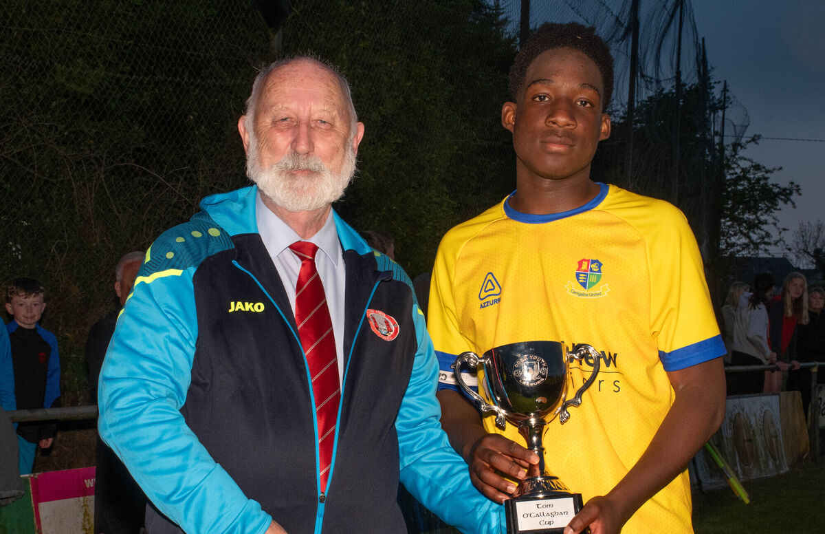 Carrigaline U17s squeeze out Lakewood to lift Tom O'Callaghan Cup