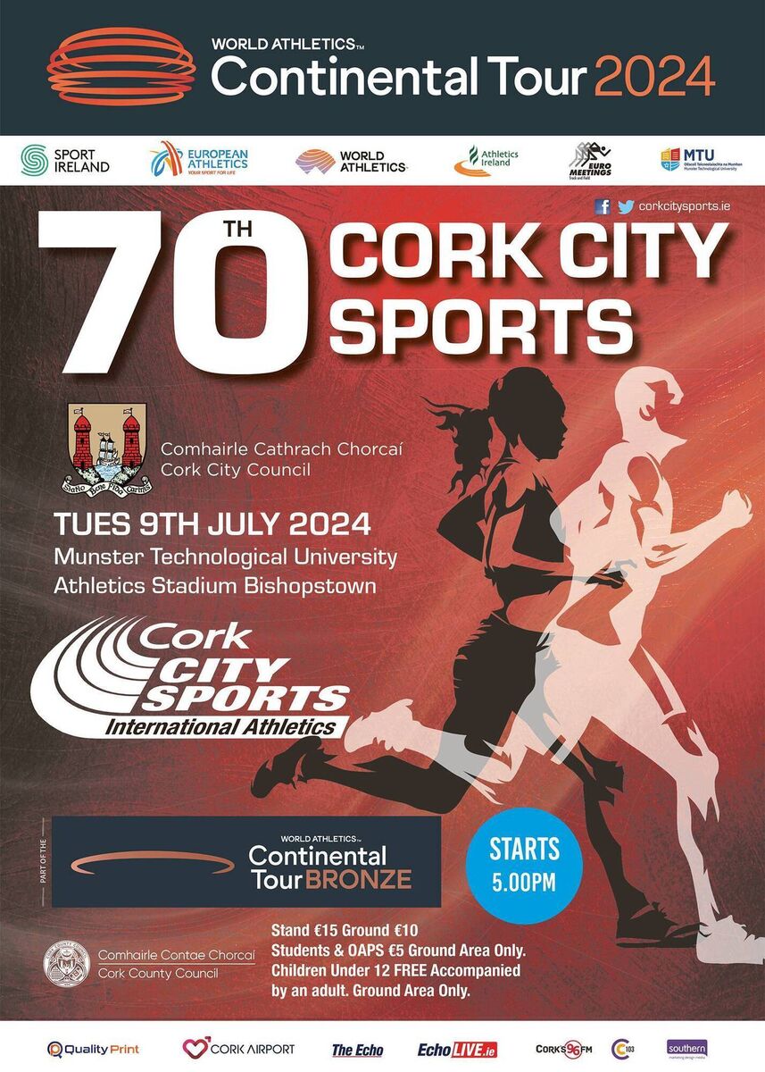 Cork City Sports International meet returns to Cork in July after a ...