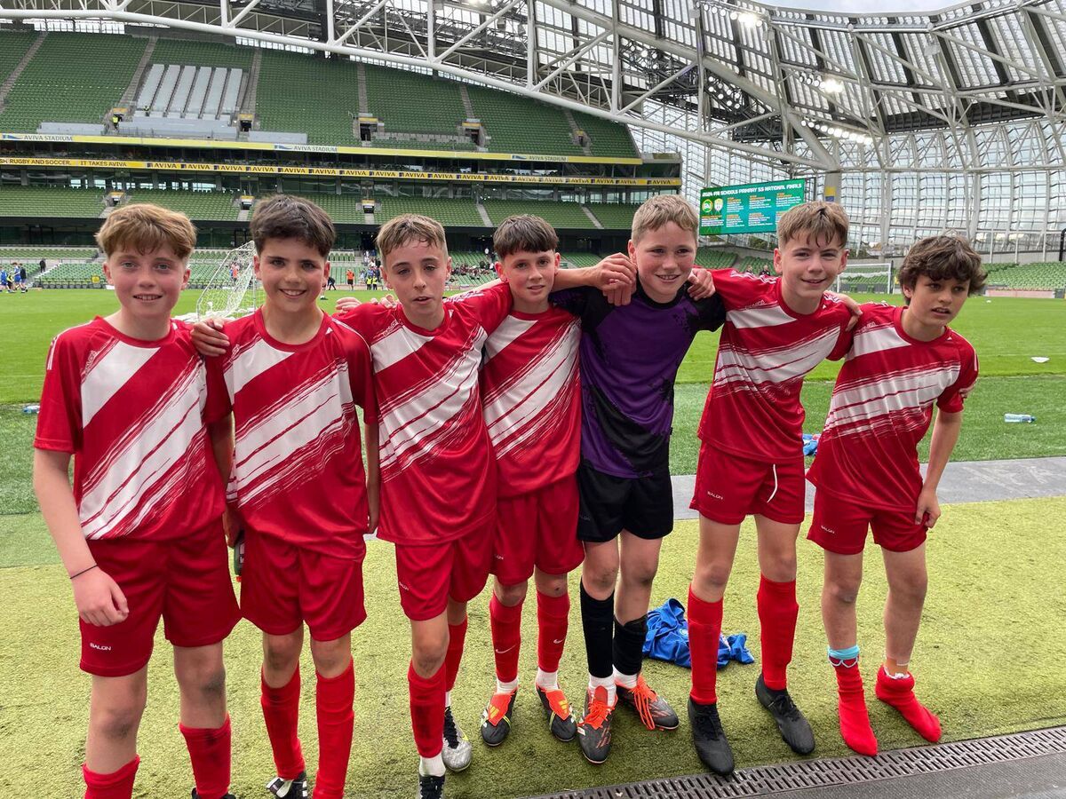 Soccer joy for Gaelscoil Chionn tSáile and Gurrane National School at ...