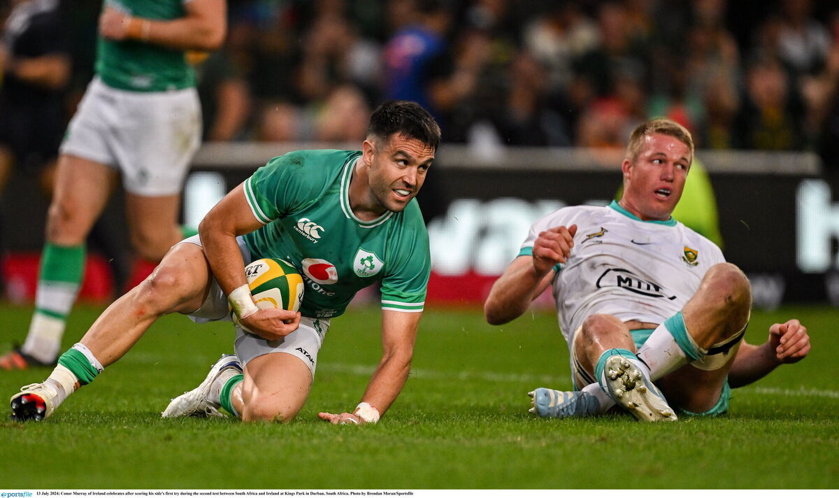 A drop kick for the ages from Ireland's Ciaran Frawley sees them beat ...