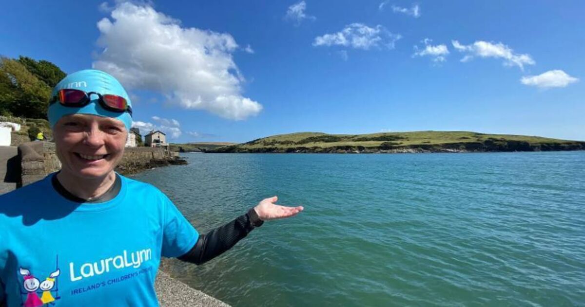 Cork woman takes on island swim for LauraLynn