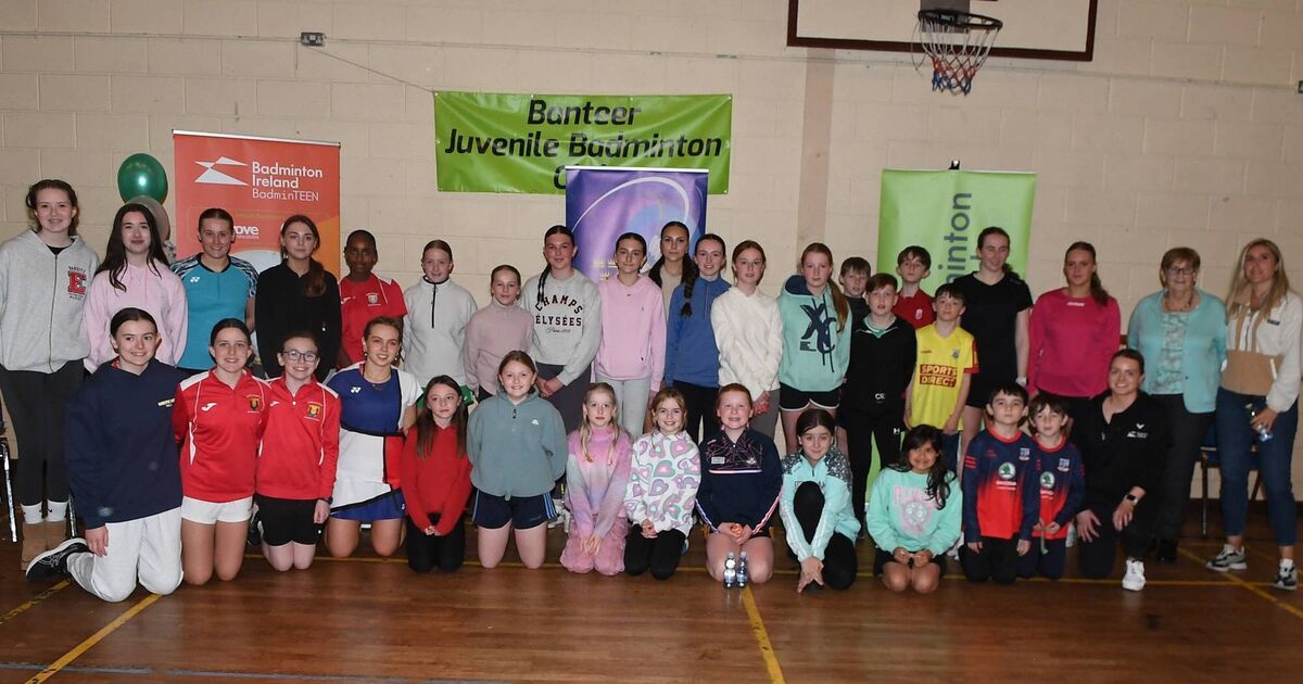 Ireland’s best convene for Banteer Badminton special birthday