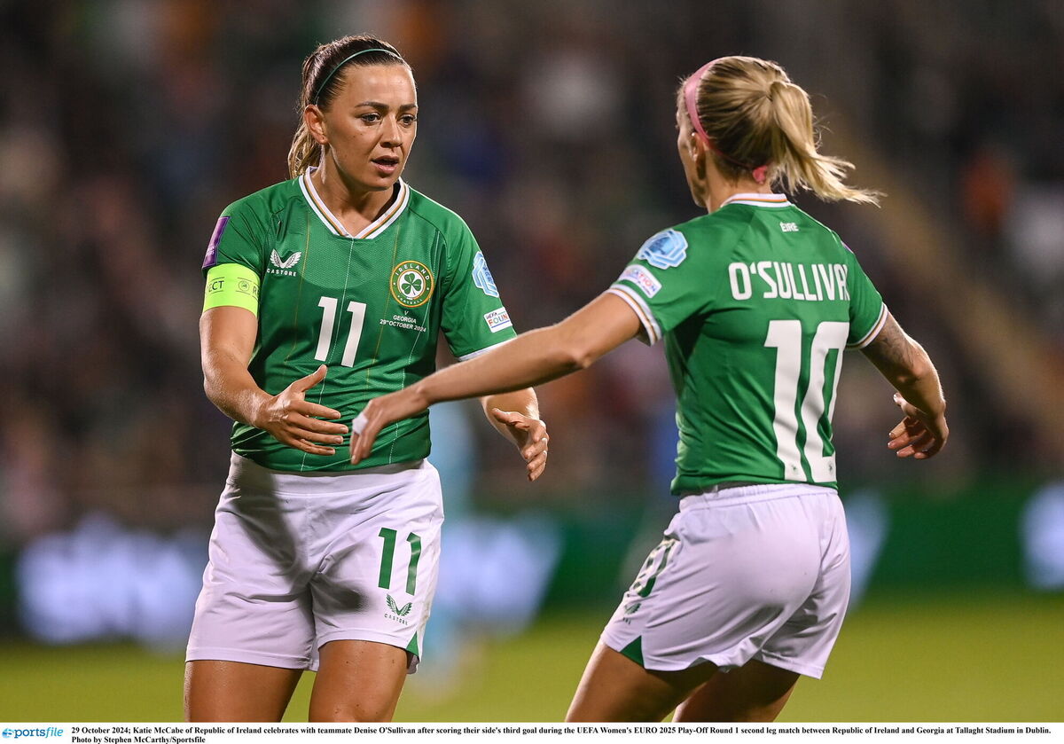 Ireland cruise into play-off finals against Wales after comfortable 3-0 ...