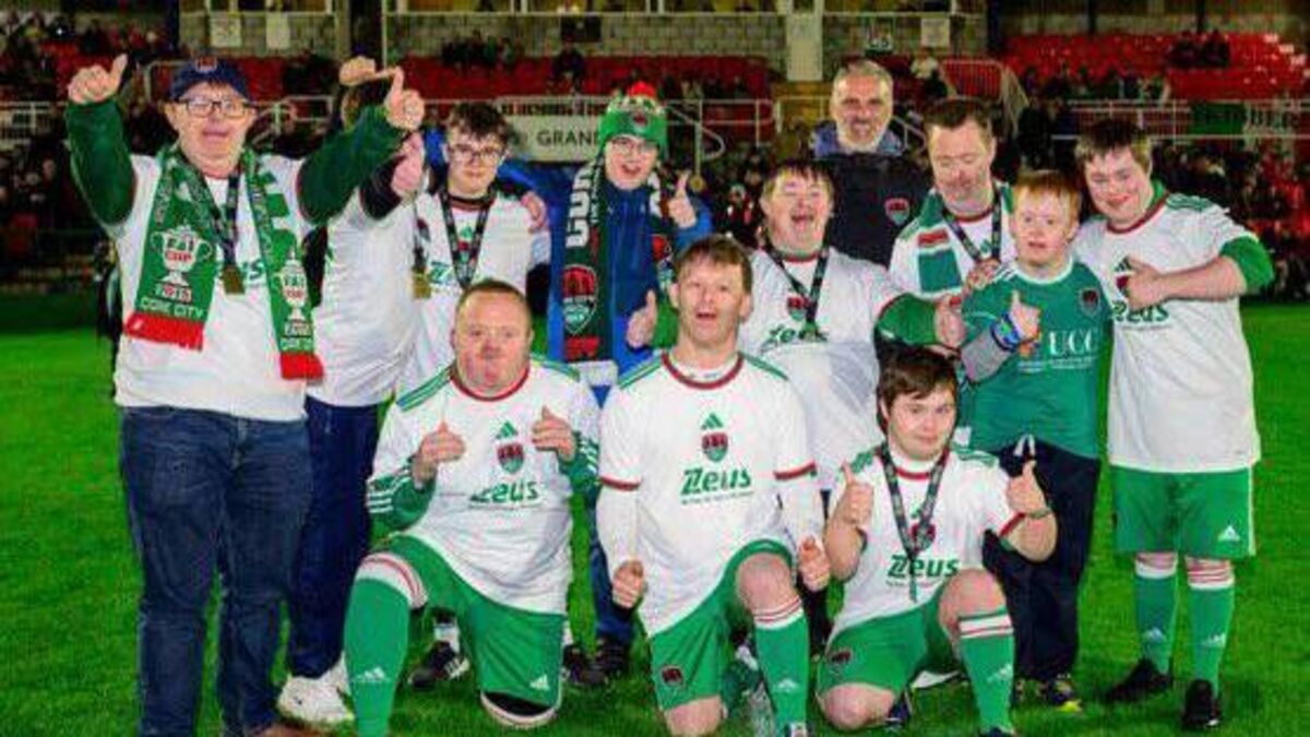 Cork City Down Syndrome team players are having the time of their life ...