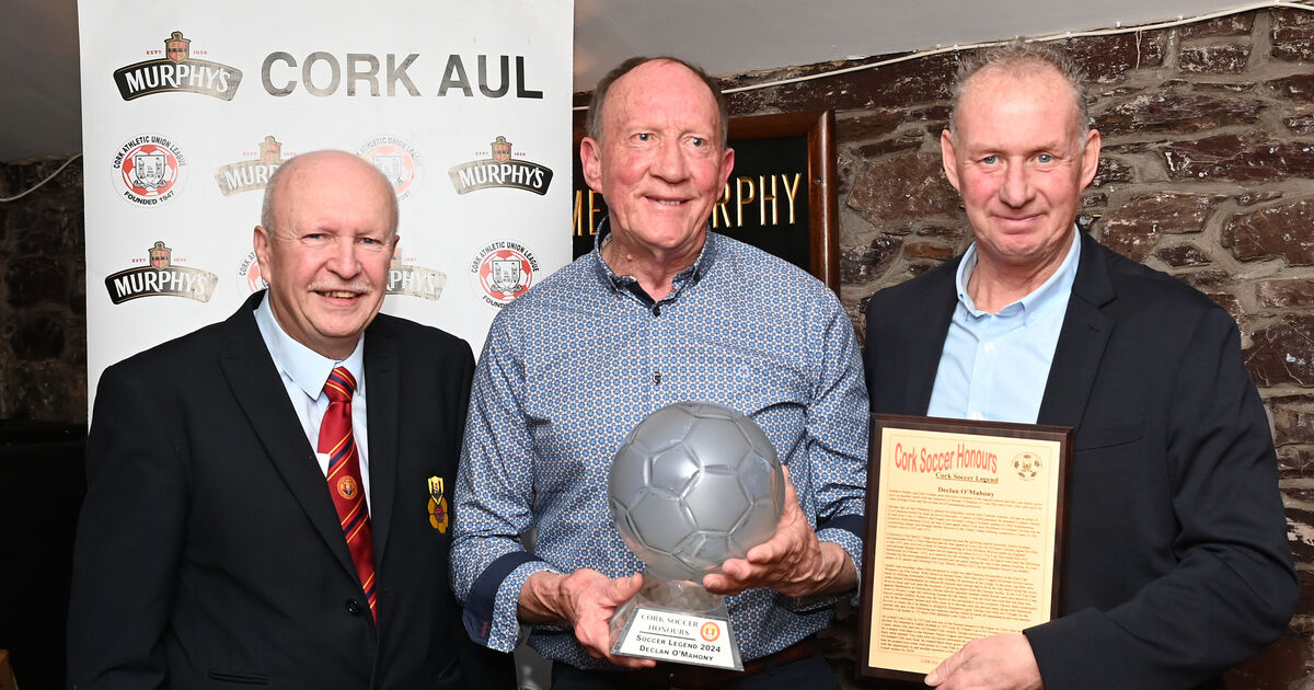 Declan O’Mahony deservingly recognised as an AUL Soccer Legend