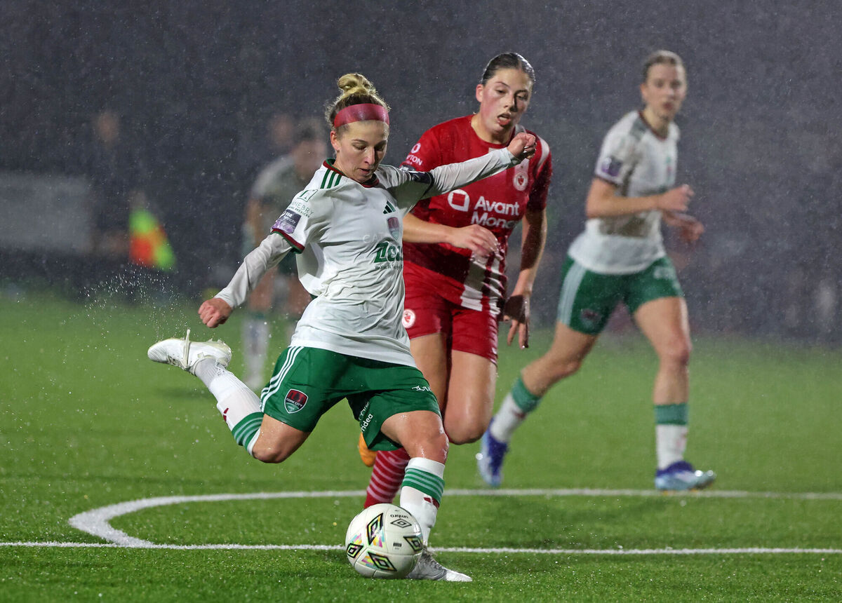 Charlie Lyons is named the Cork City player of the year