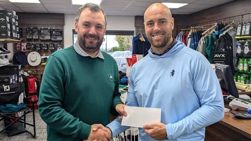 Golfers Brady Sherwood and Paul Eivers win in Douglas Golf Club