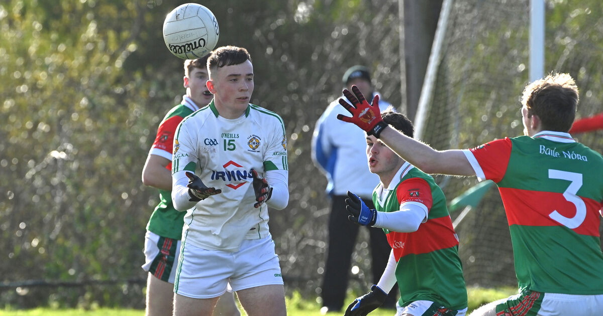 Robert Quirke goal helps secure U21 football win for Ballinora over Aghada
