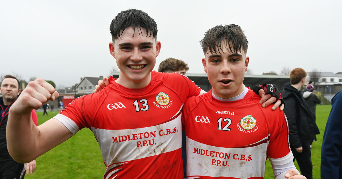 Midleton CBS keen to build on Dean Ryan victory