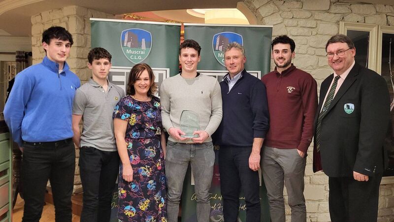 Kilmurry's James O'Mullane ends memorable year with a Muskerry GAA award