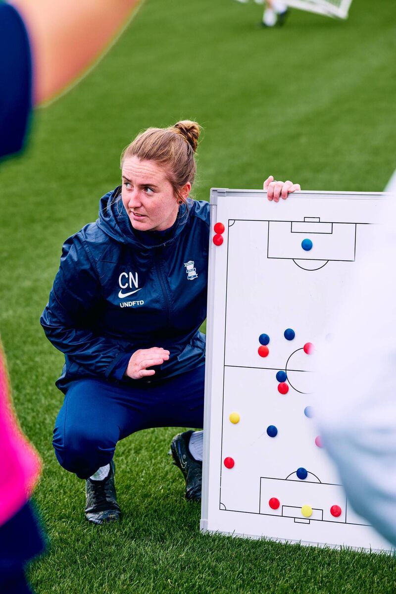 Chelsea Noonan living the dream as Birmingham City coach