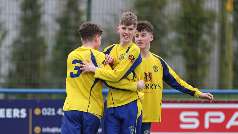 Douglas Hall U17s strike late to break St Mary's hearts